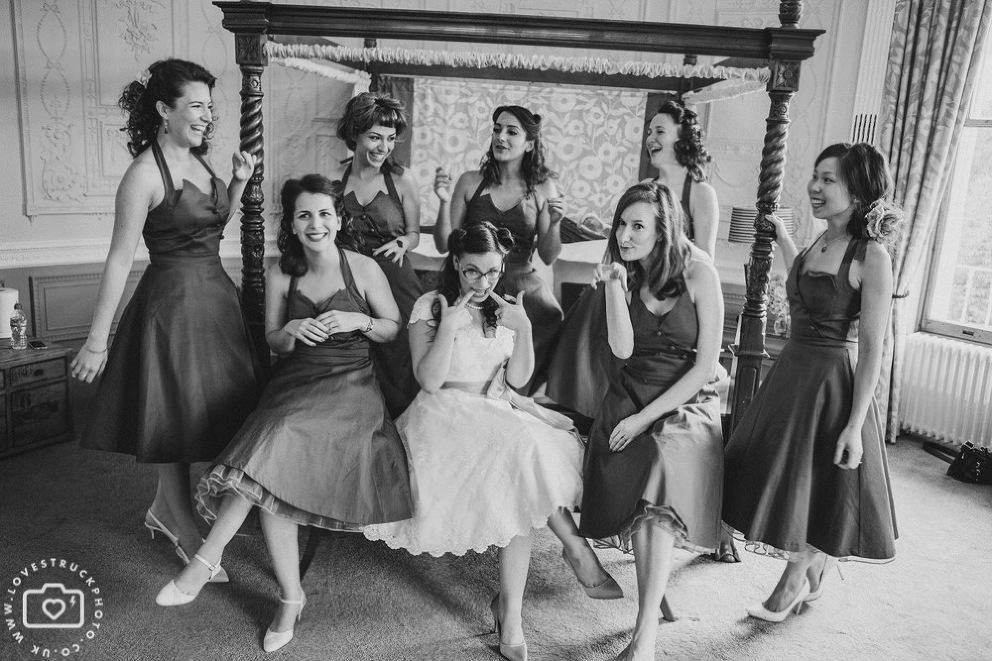 Parisa & Tom’s 50’s Inspired Wedding in Sundridge Park Manor, London ...