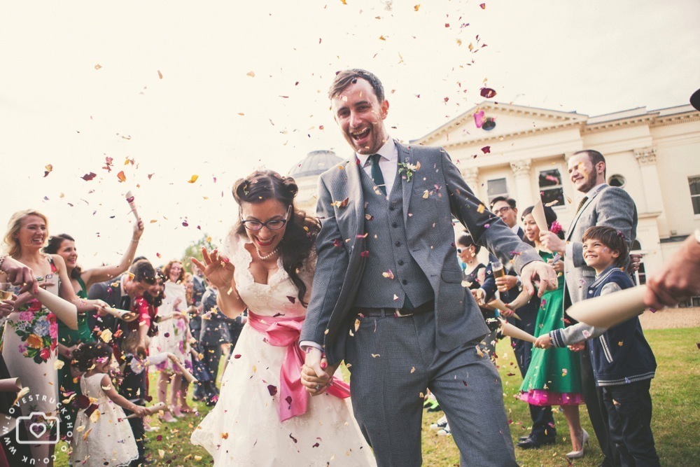 Parisa & Tom’s 50’s Inspired Wedding in Sundridge Park Manor, London ...
