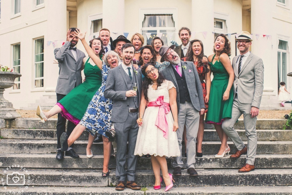 Parisa & Tom’s 50’s Inspired Wedding in Sundridge Park Manor, London ...