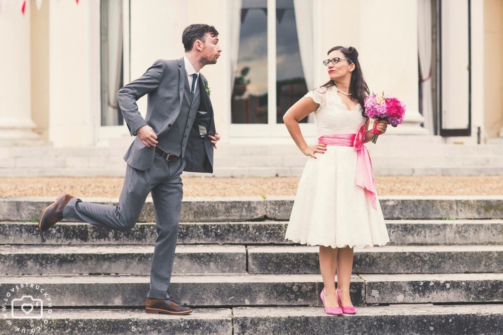 Parisa & Tom’s 50’s Inspired Wedding in Sundridge Park Manor, London ...